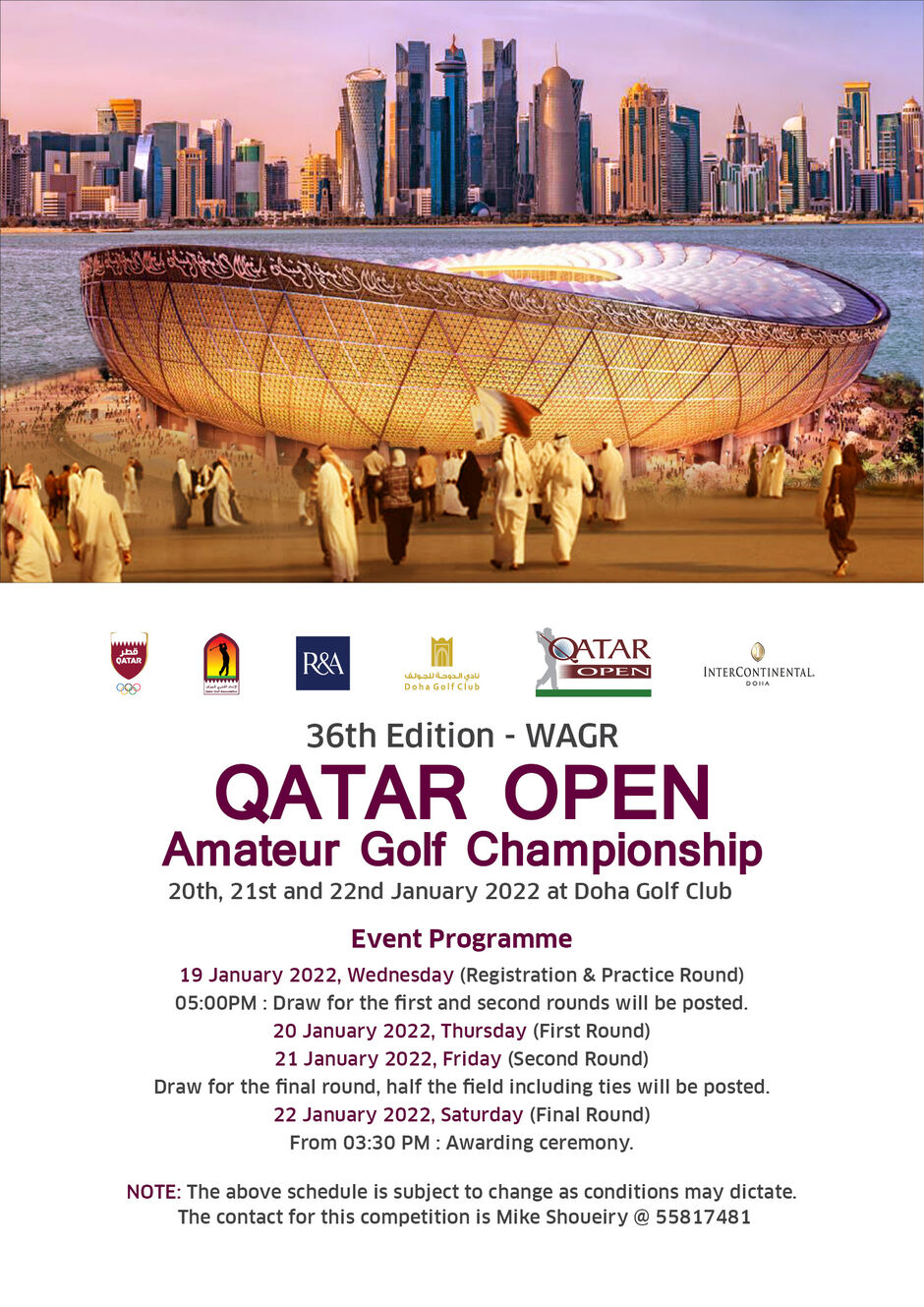 The Qatar Open :: Doha Golf Club